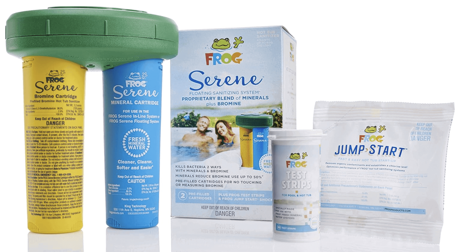 FROG Serene Floating Sanitizing System for Hot Tubs - Mark's Pool Store