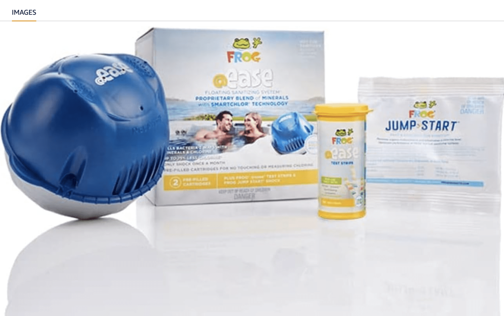 FROG @Ease Floating Sanitizing System for Hot Tubs - Mark's Pool Store