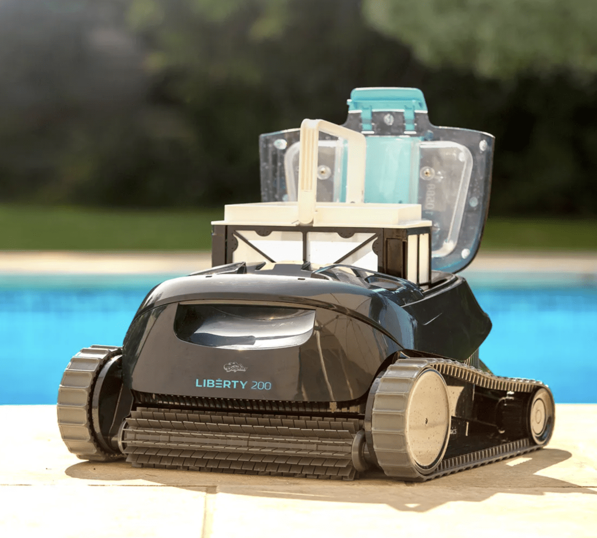 Dolphin Liberty 200 Cordless Robotic In-Ground Pool Cleaner - Mark's ...